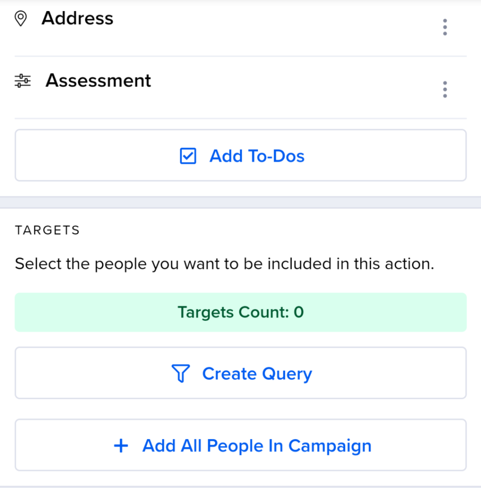 Creating and Editing Tasks – Action Builder