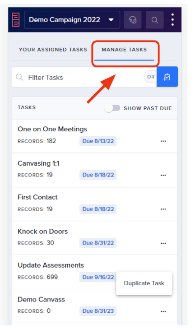 Creating and Editing Tasks – Action Builder